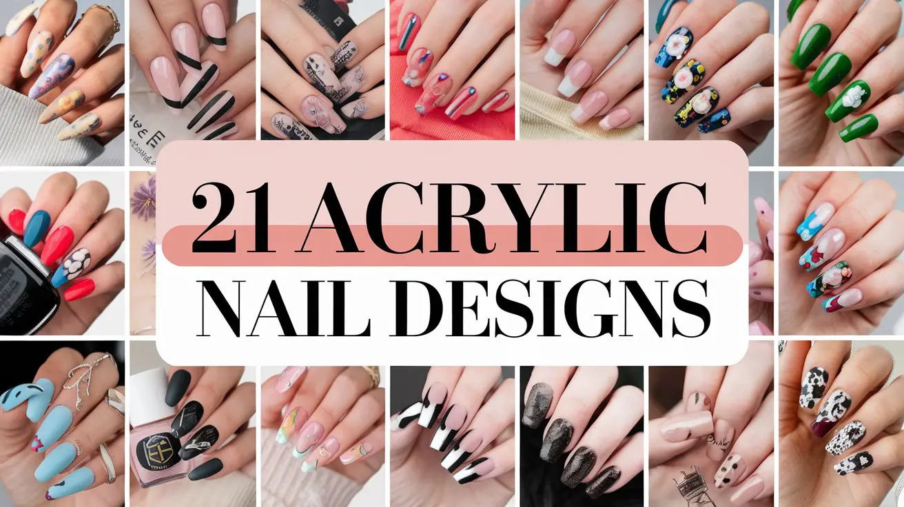 Acrylic Nail Designs That'll Make You Cancel Your Regular Mani (21 Show ...