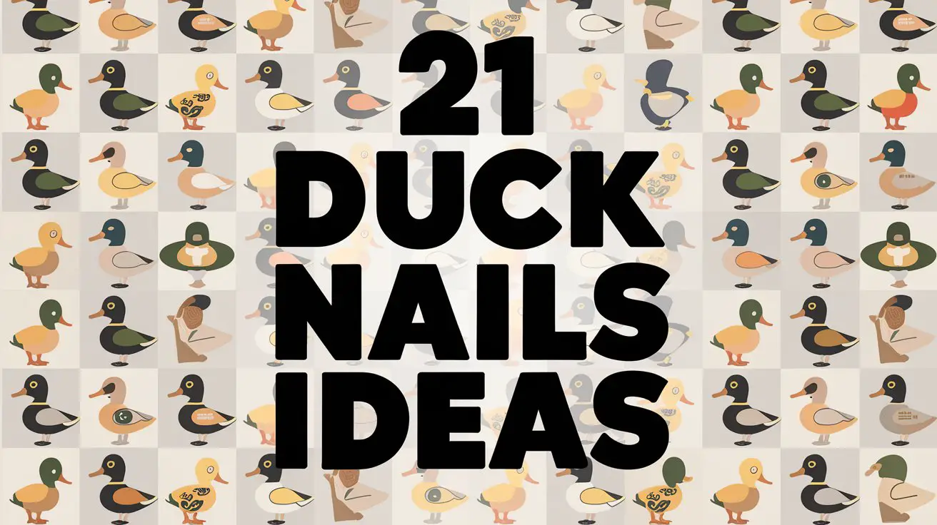 21 Duck Nails Ideas That Scream "Main Character Energy"