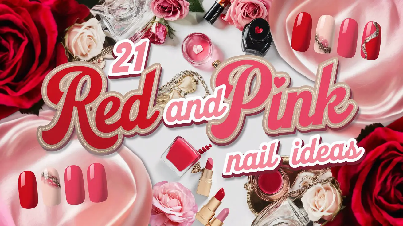 21 Red and Pink Nail Looks That Are About to Become Your New Obsession ...
