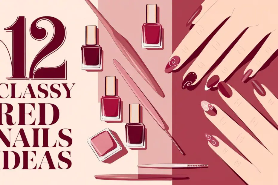 Classy Red Nails Ideas That Scream Sophistication (12 Designs You Need ...