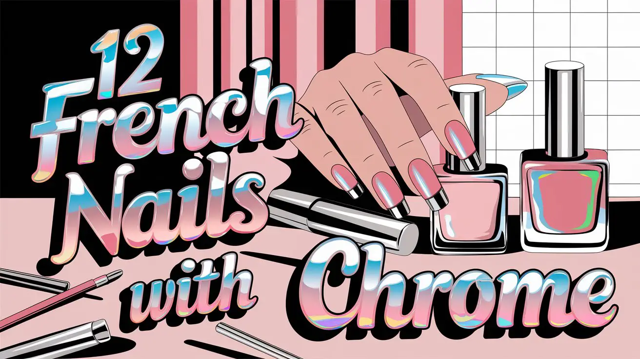 French Nails With Chrome: 12 Stunning Ideas That Scream Main Character ...