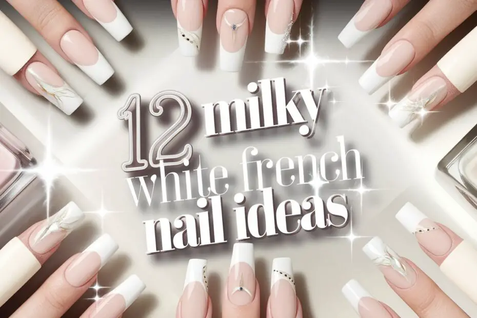 Milky White French Nails That Are Having Their Main Character Moment ...